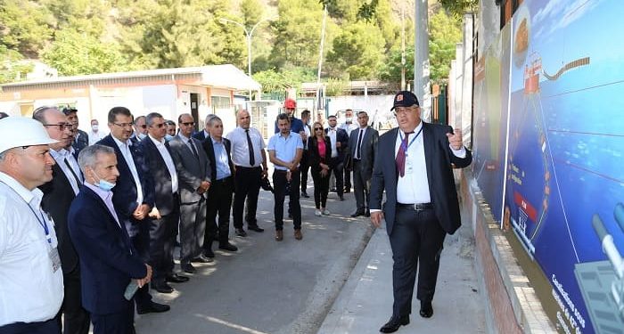 Le PDG de Sonatrach inspecte les installations du groupe à Bejaïa